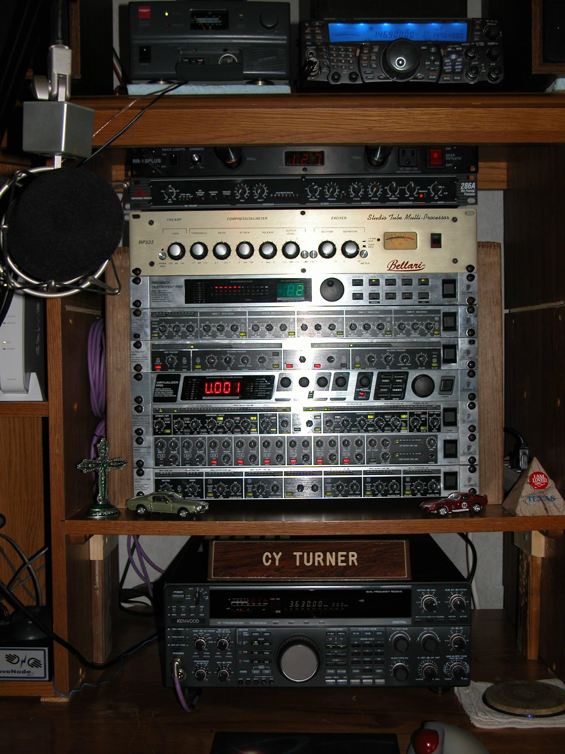 W5DXE Hi-Fi ESSB Voodoo Audio Amateur Radio Station